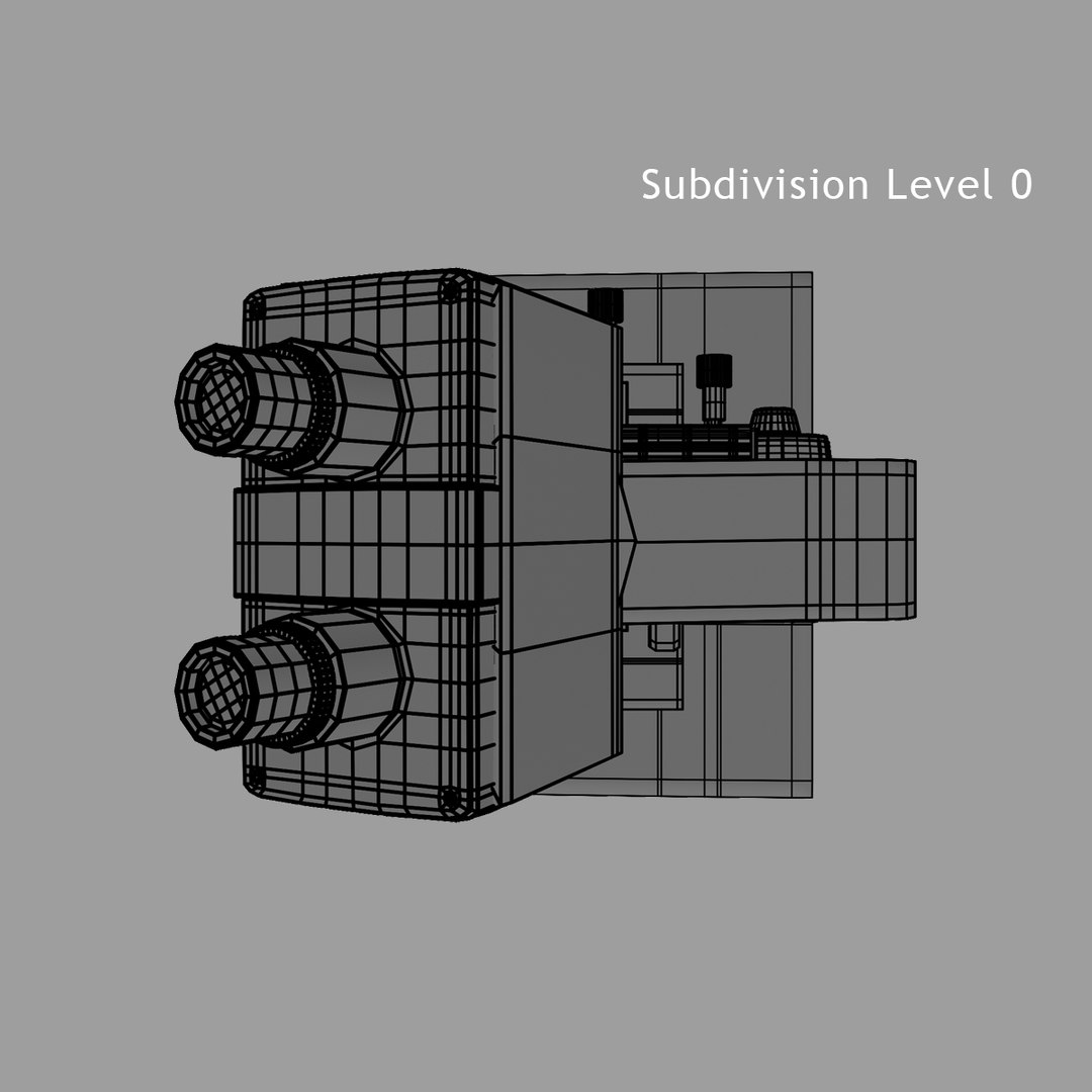microscope micro 3d model