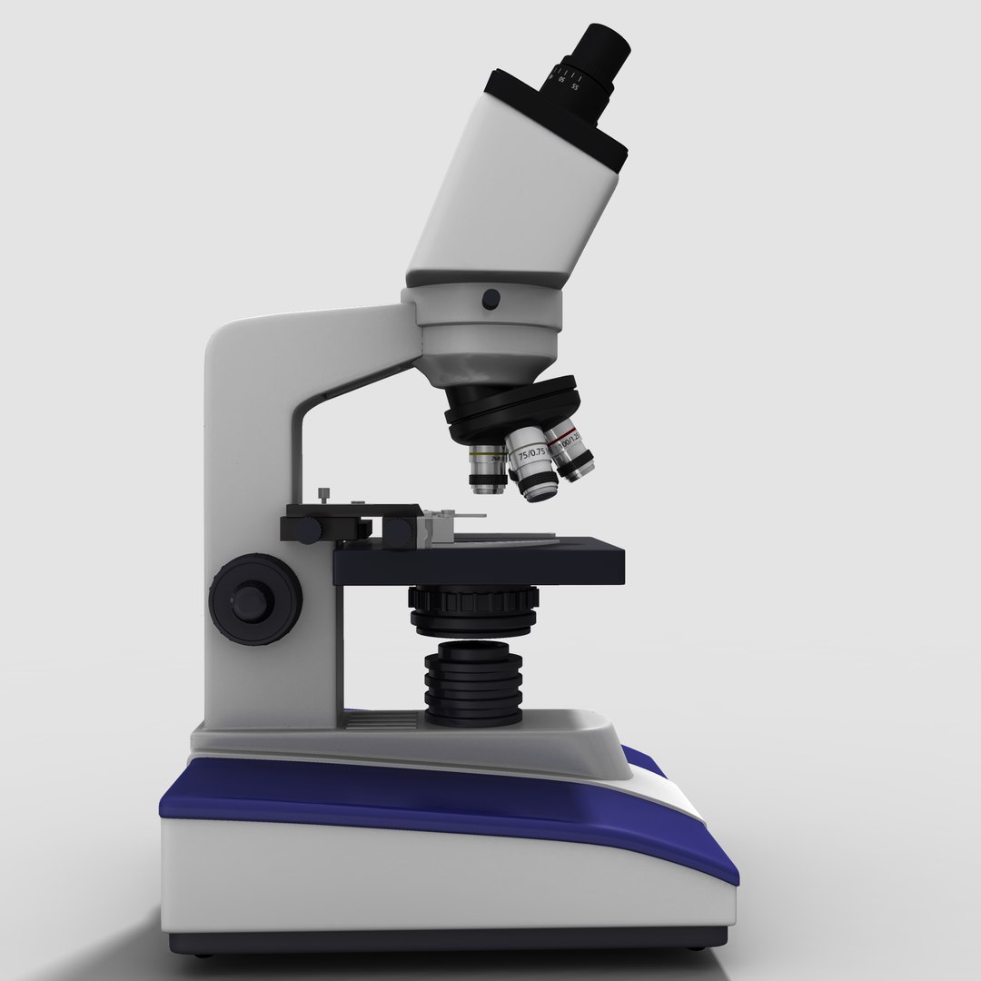 Microscope Micro 3d Model