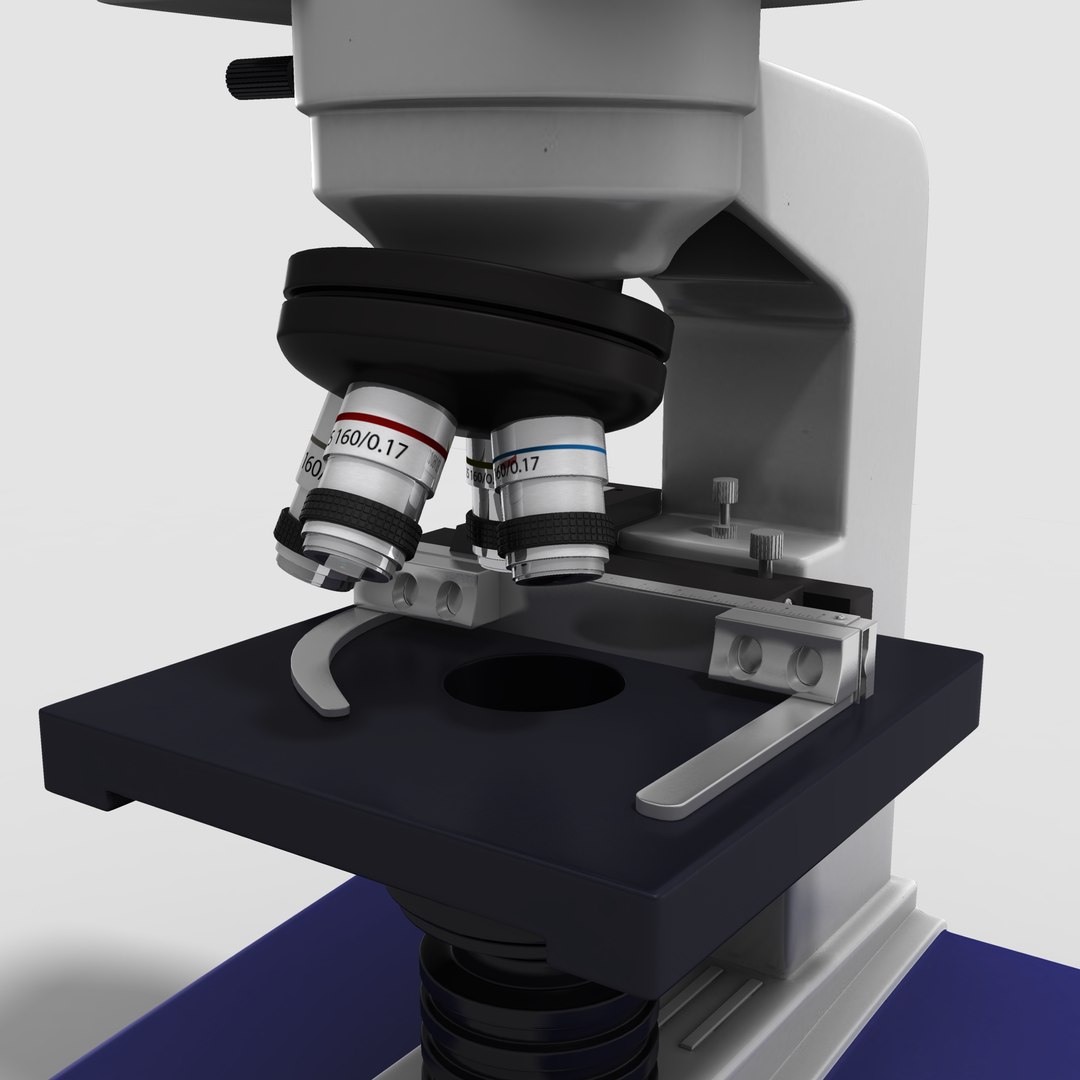 Microscope Micro 3d Model