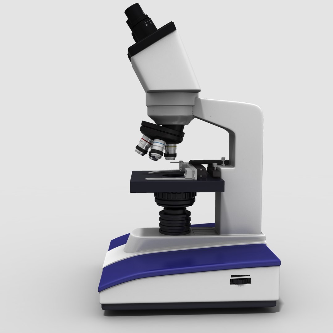 Microscope Micro 3d Model