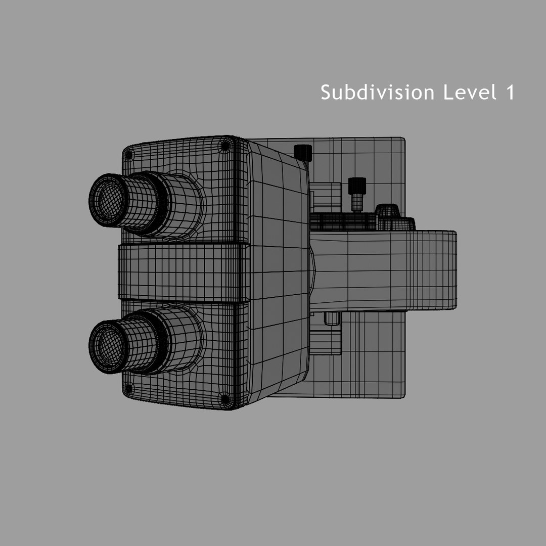 microscope micro 3d model