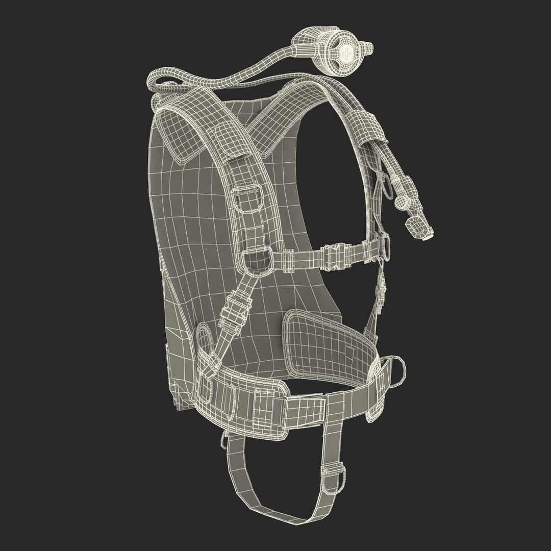 Diving Equipment 3 3d Model
