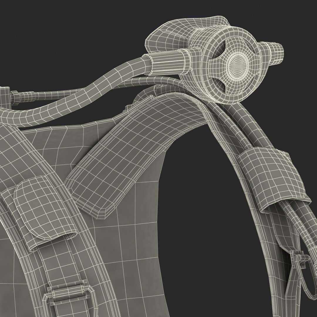 Diving Equipment 3 3d Model