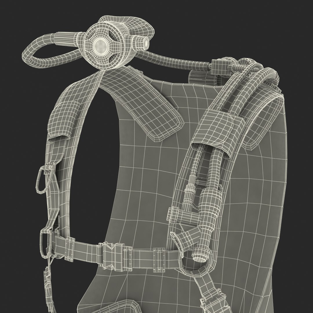 Diving Equipment 3 3d Model
