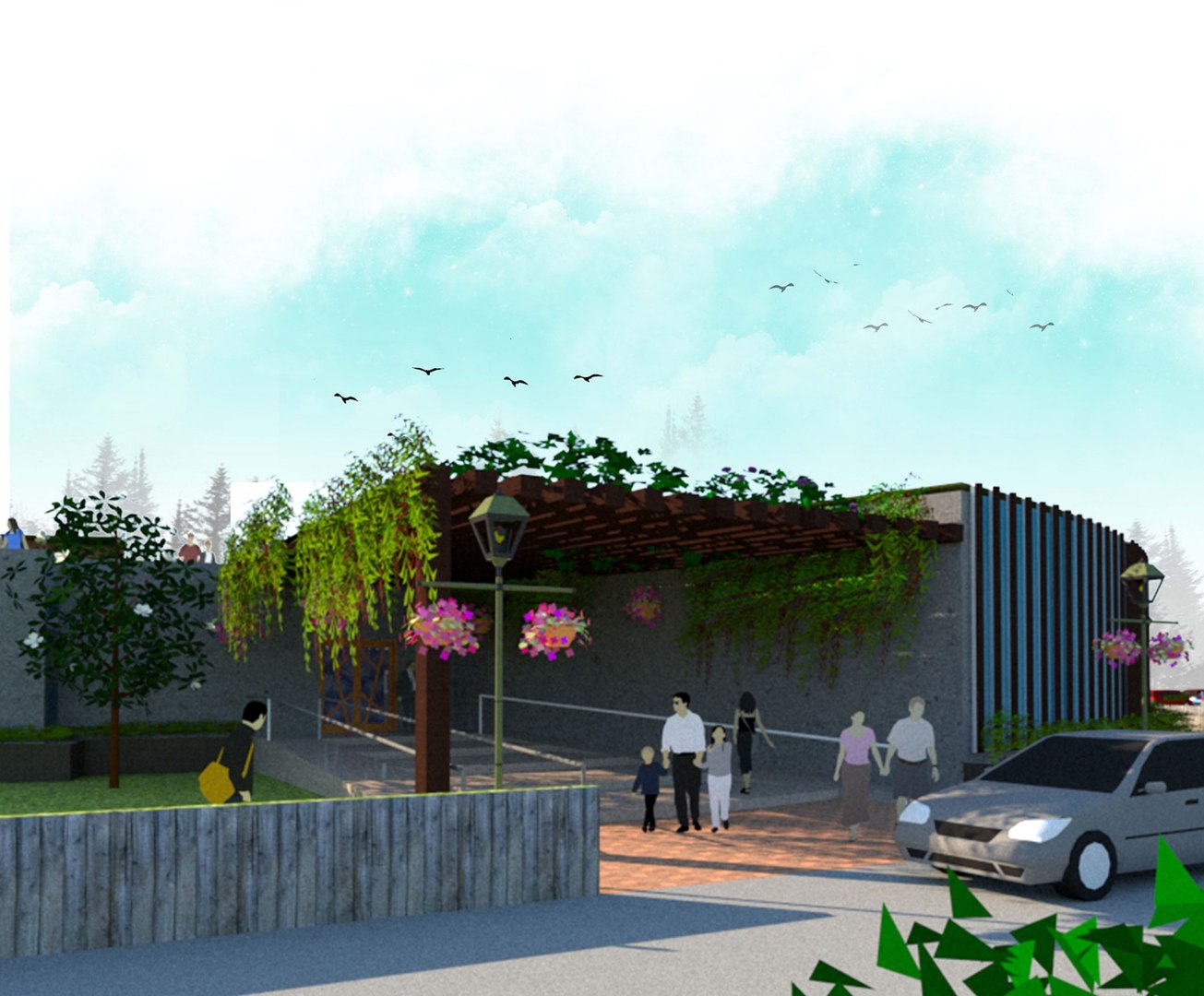 3D Memorial- River Front - TurboSquid 1785093