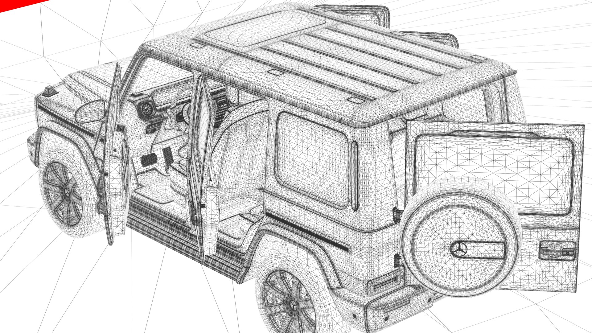 Mercedes Benz G63 And G65 LD 3D Model - TurboSquid 1801466
