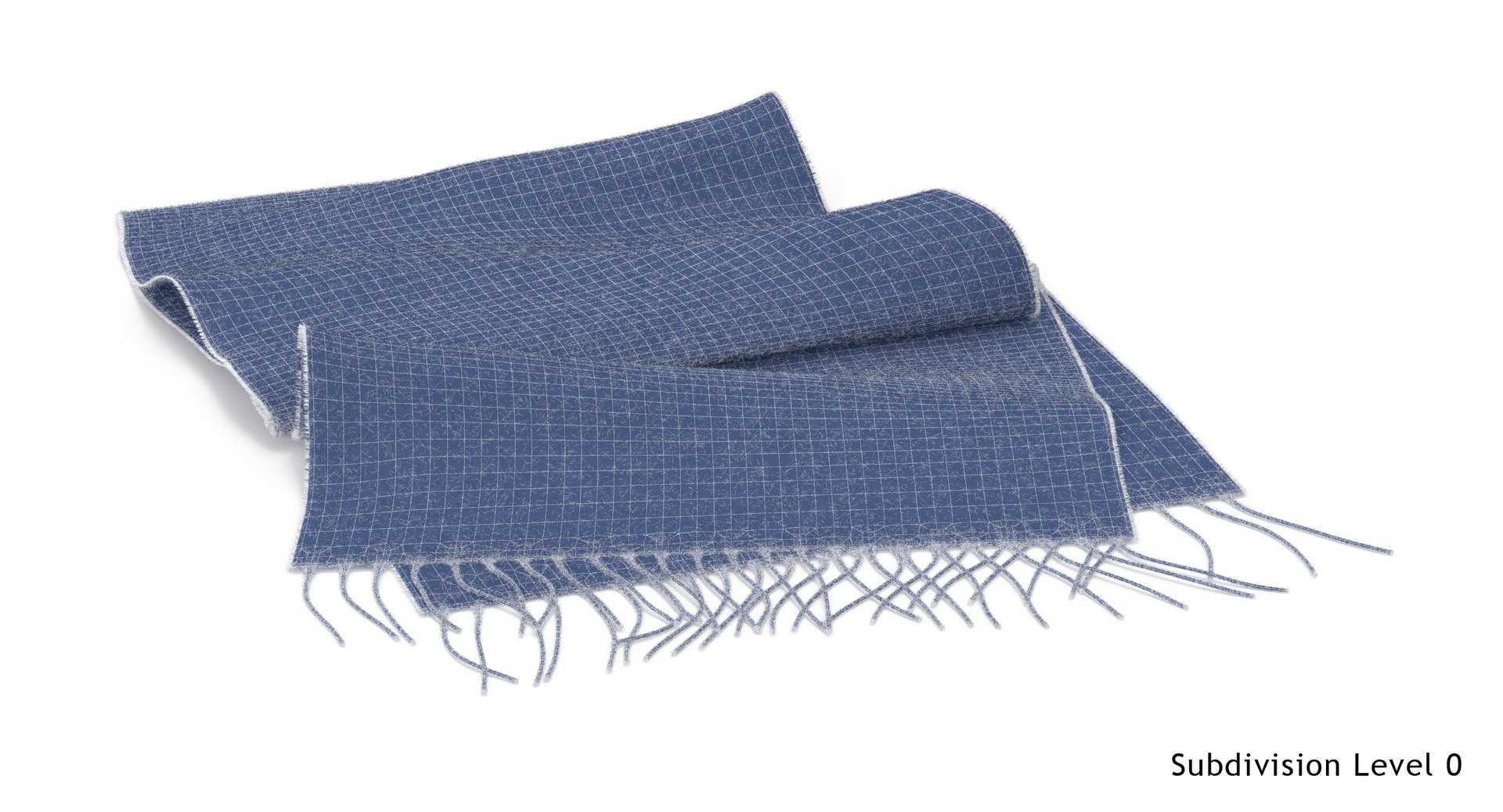 3d Model Scarf 02