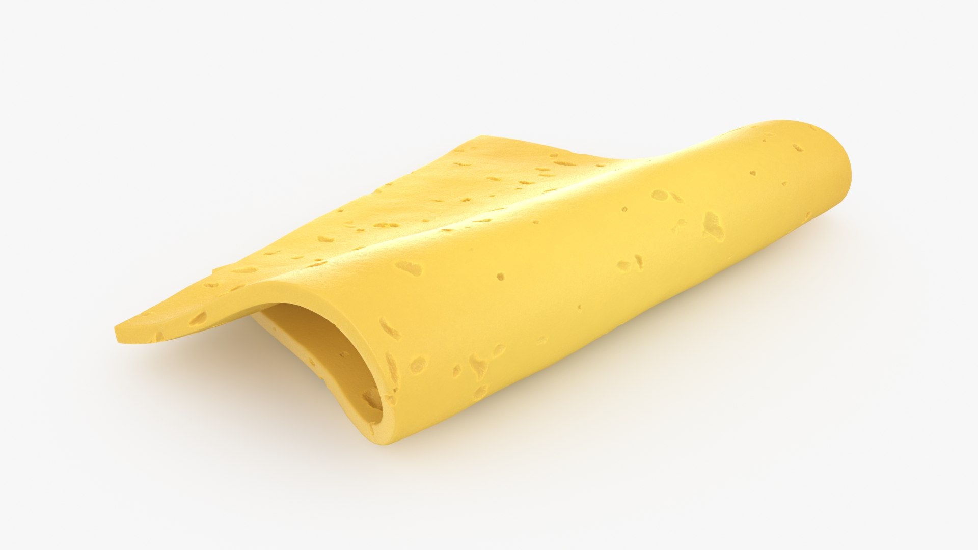 Folded Cheese 3D Model - TurboSquid 2335624