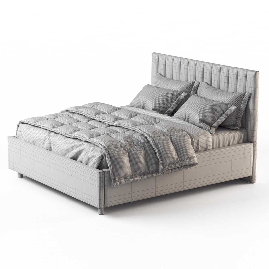 Hoff Garda Bed 3D - TurboSquid 2314401