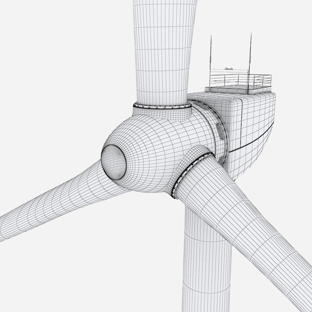 Offshore Wind Farm Jacket And Substation 3D Model - TurboSquid 2173054