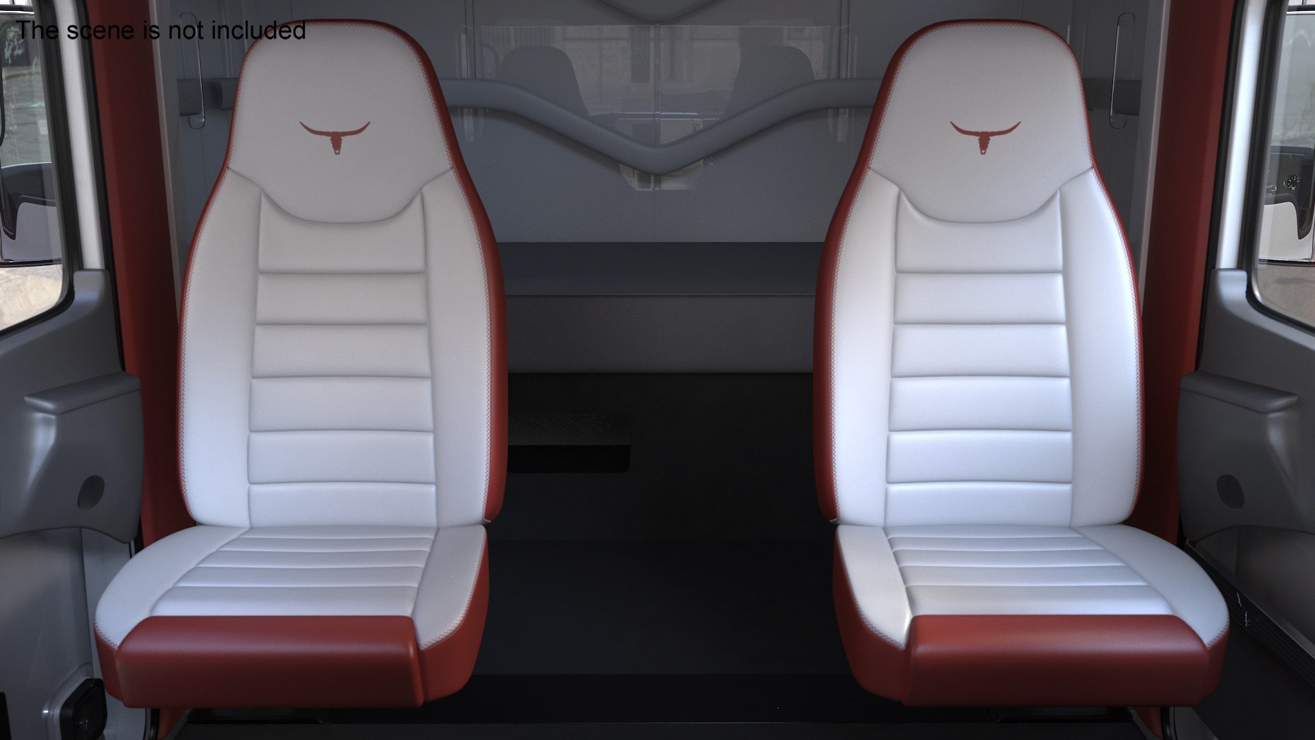 Mack CHU613 Truck Simple Interior Model - TurboSquid 2302707