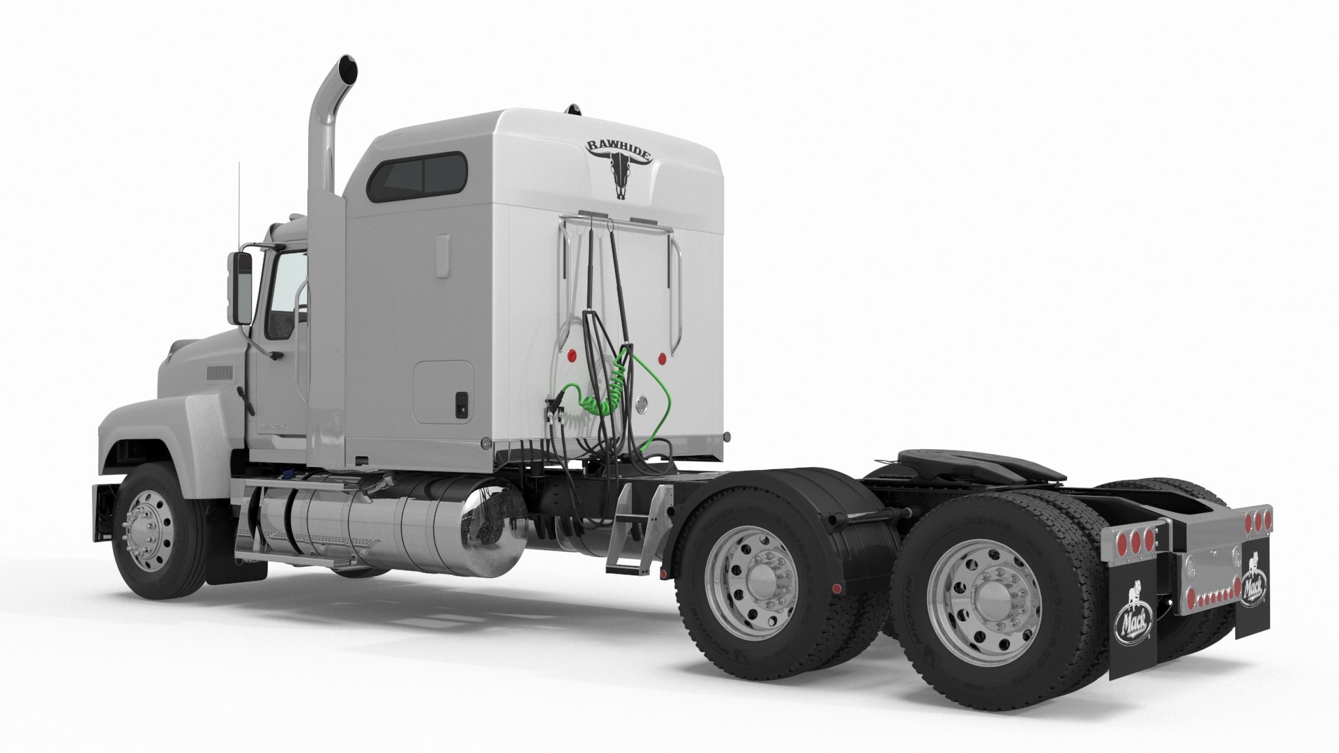 Mack CHU613 Truck Simple Interior Model - TurboSquid 2302707