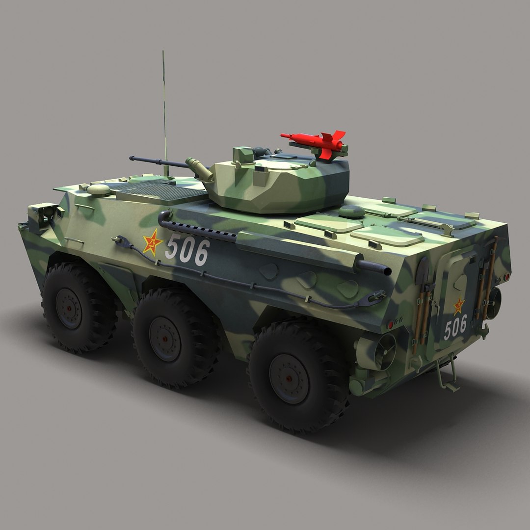 Pla Zsl-92b Ifv 3d Max