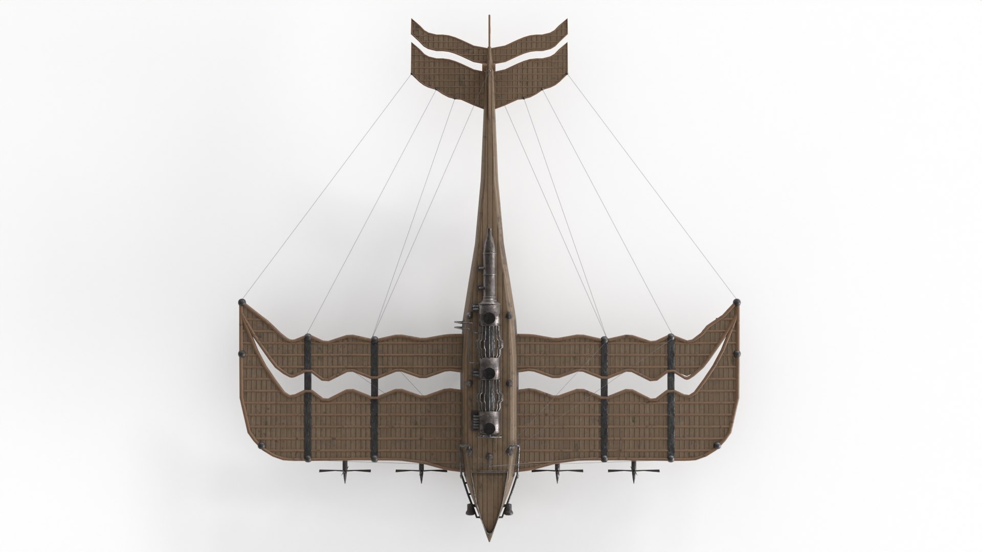 Flying Ship 3D Model - TurboSquid 1601890