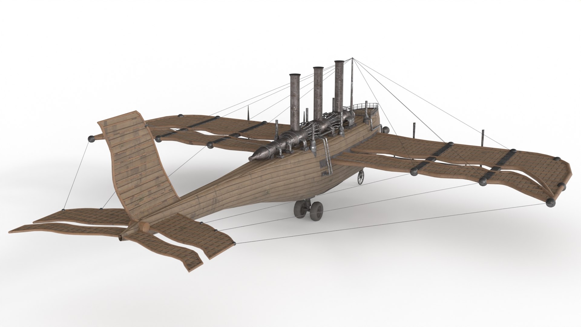 Flying Ship 3D Model - TurboSquid 1601890