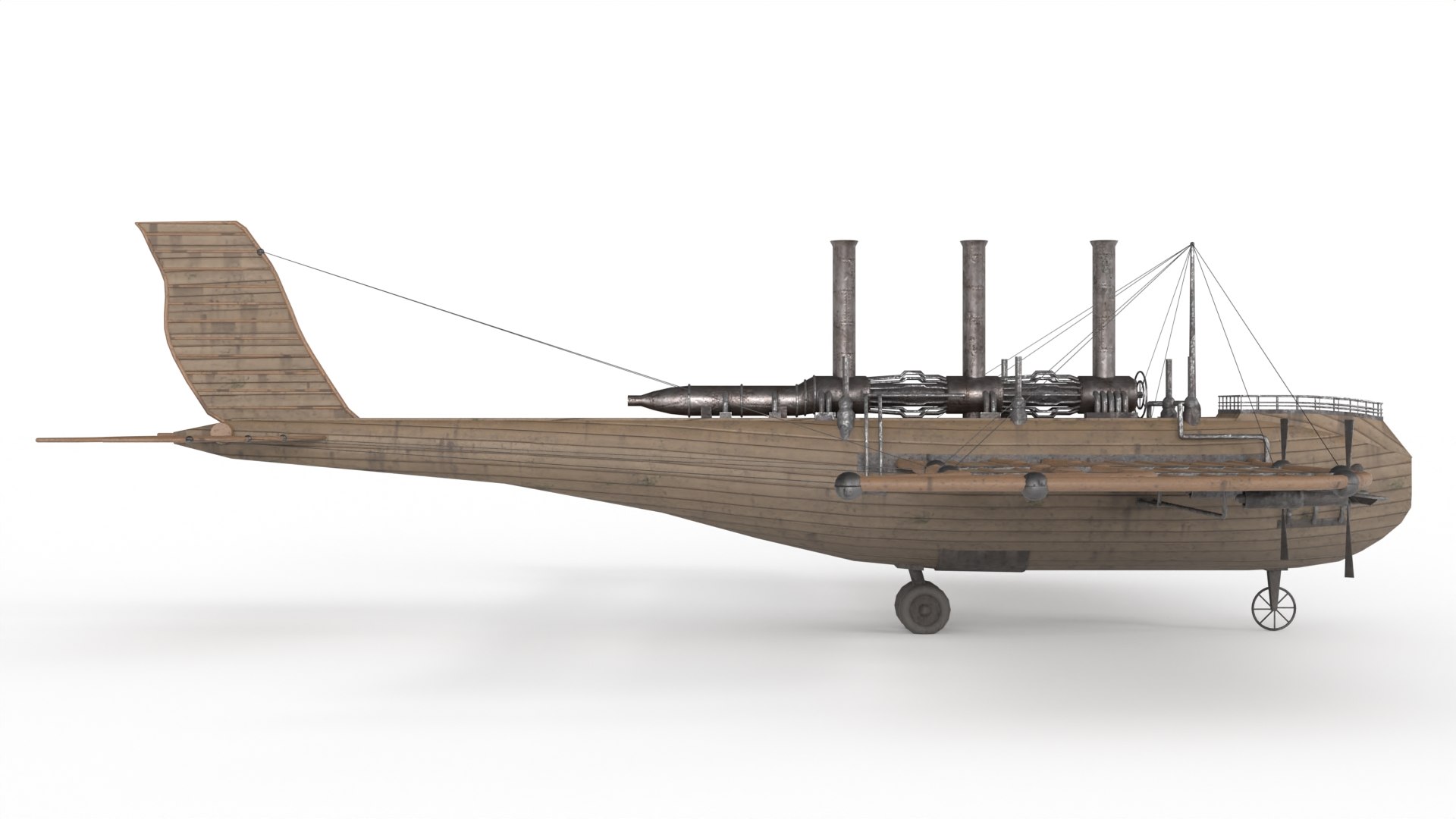 Flying Ship 3D Model - TurboSquid 1601890
