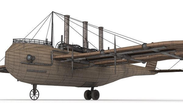 Flying ship 3D model - TurboSquid 1601890