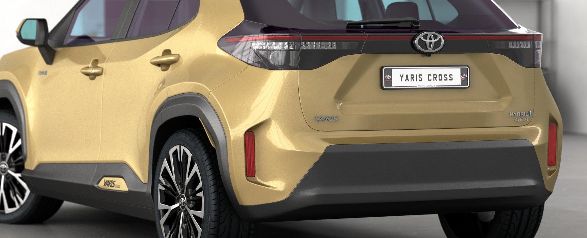 3D Realistic Toyota Yaris Cross - TurboSquid 1620555