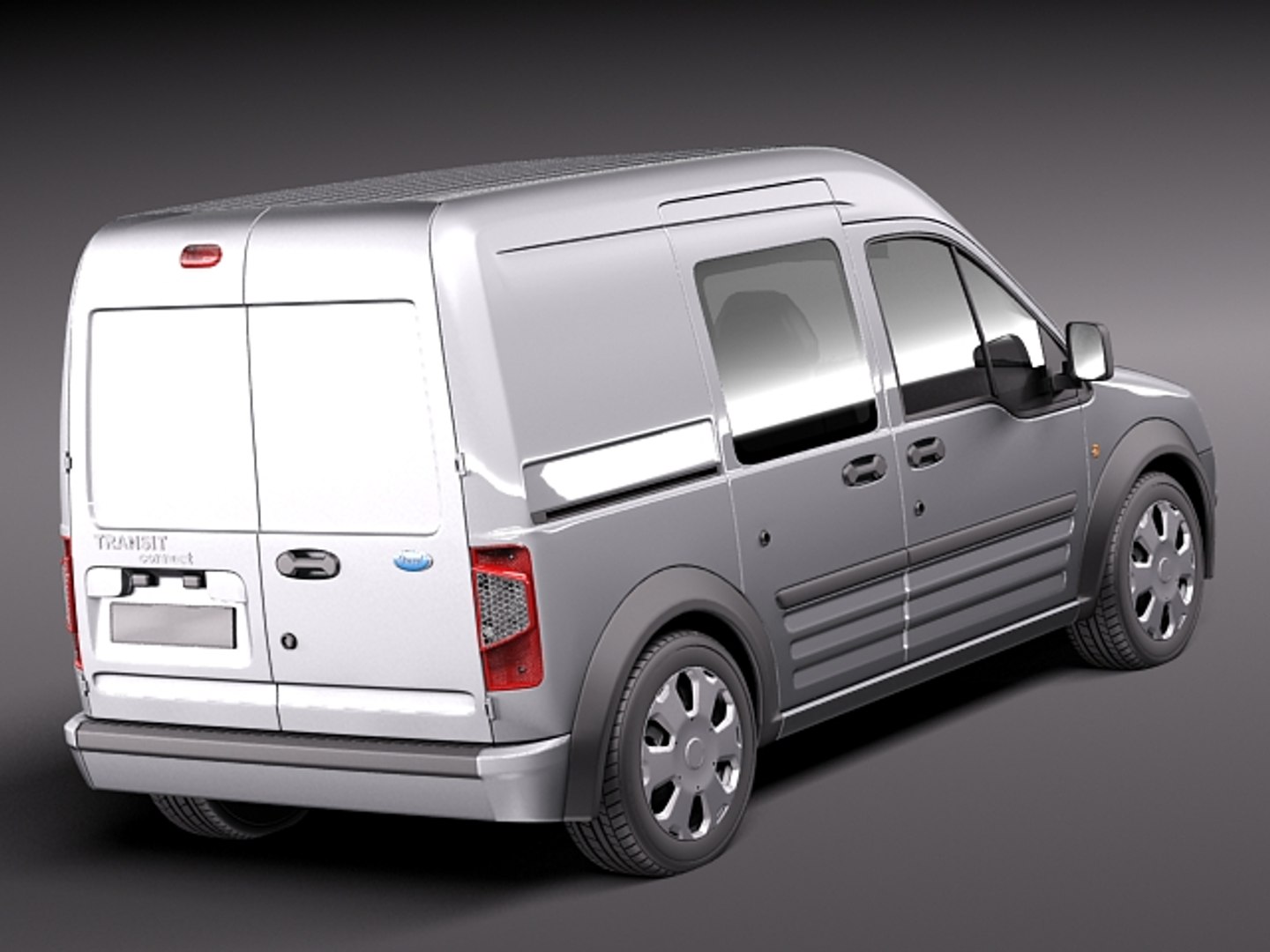 Transit Connect Van 2012 3d C4d