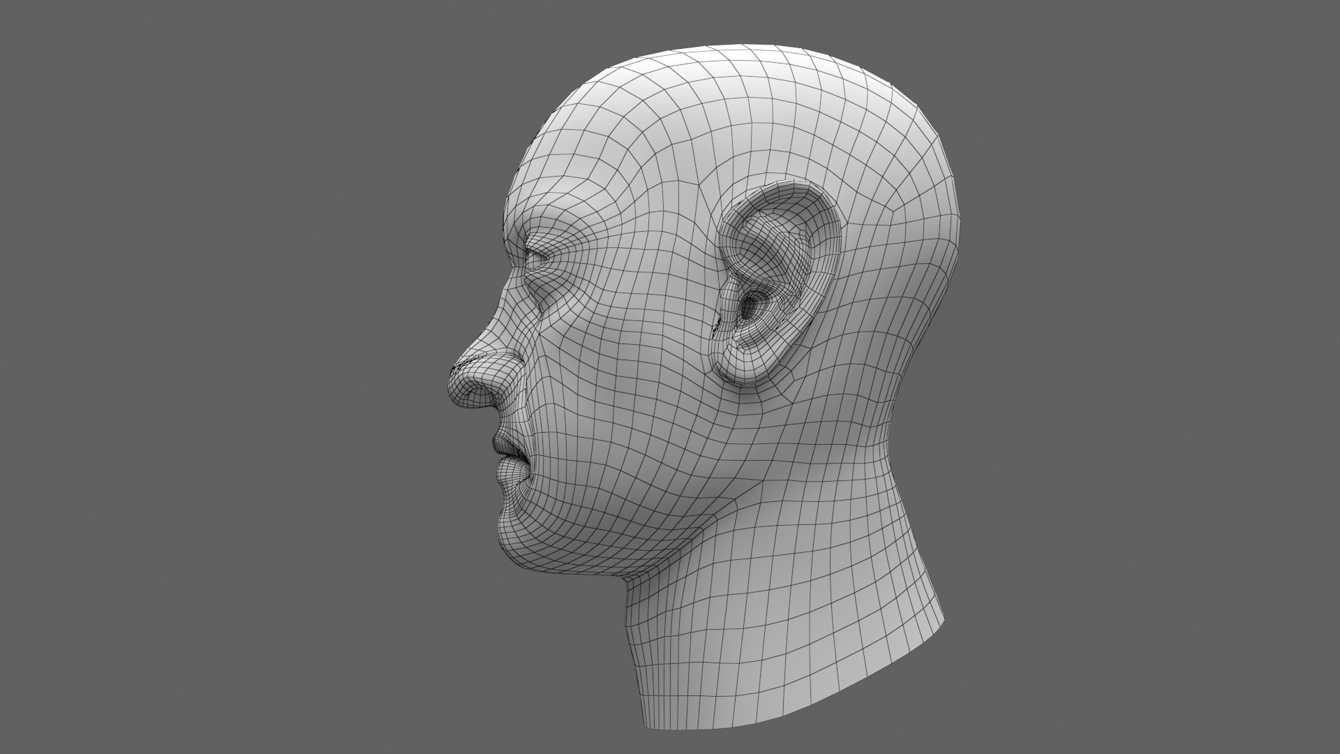 Face 1 3D Model - TurboSquid 1856634