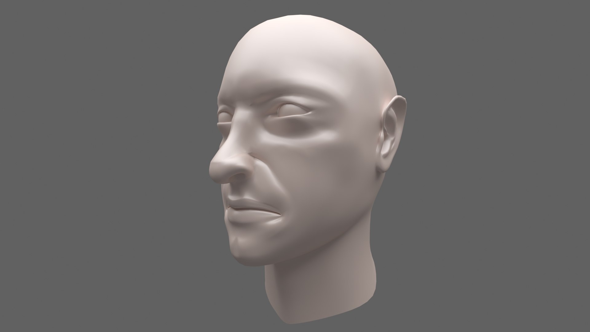 Face 1 3D Model - TurboSquid 1856634