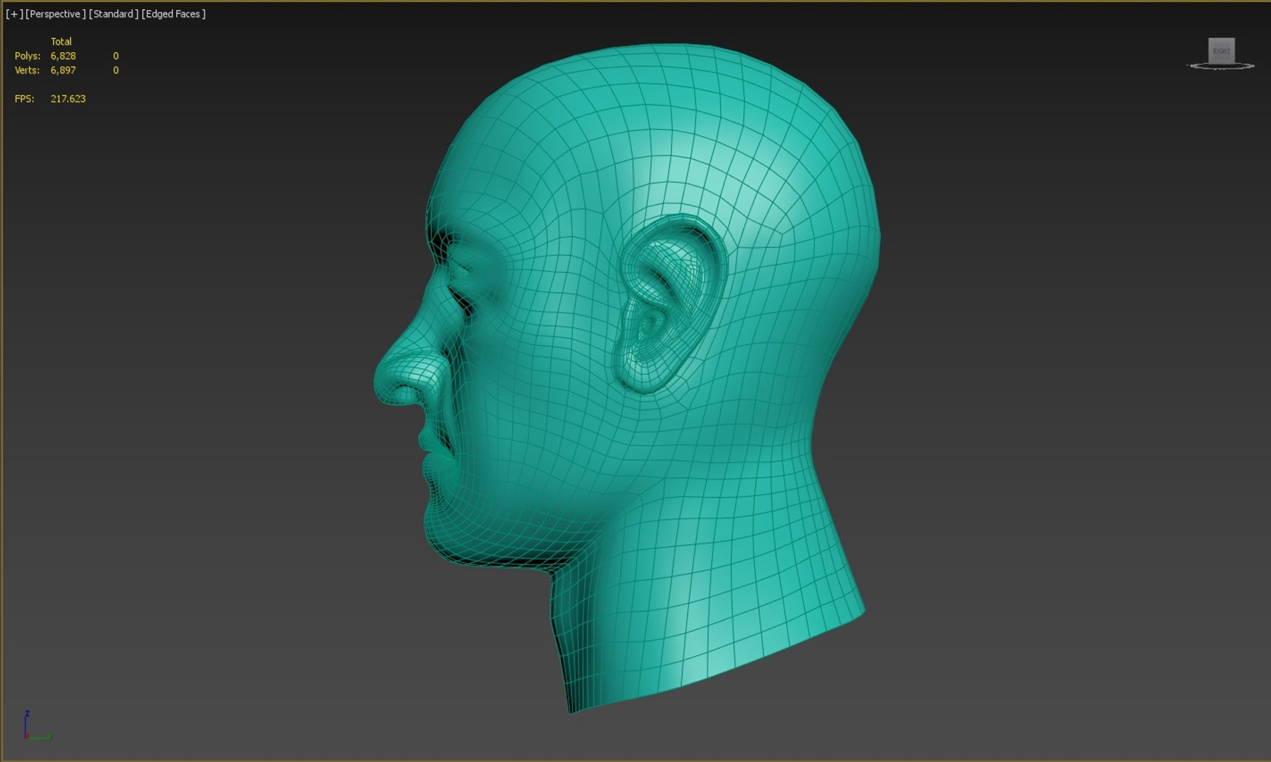 Face 1 3D Model - TurboSquid 1856634