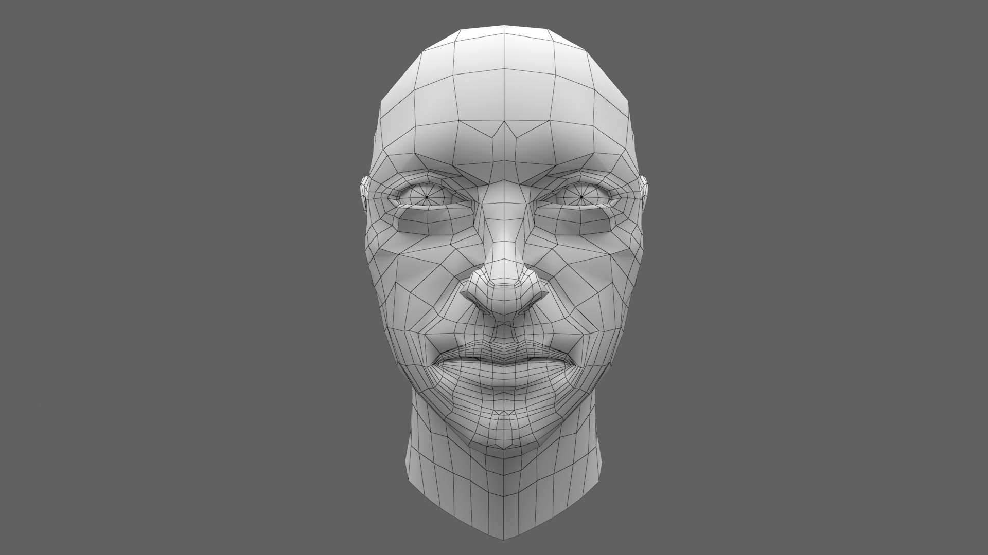Face 1 3D Model - TurboSquid 1856634