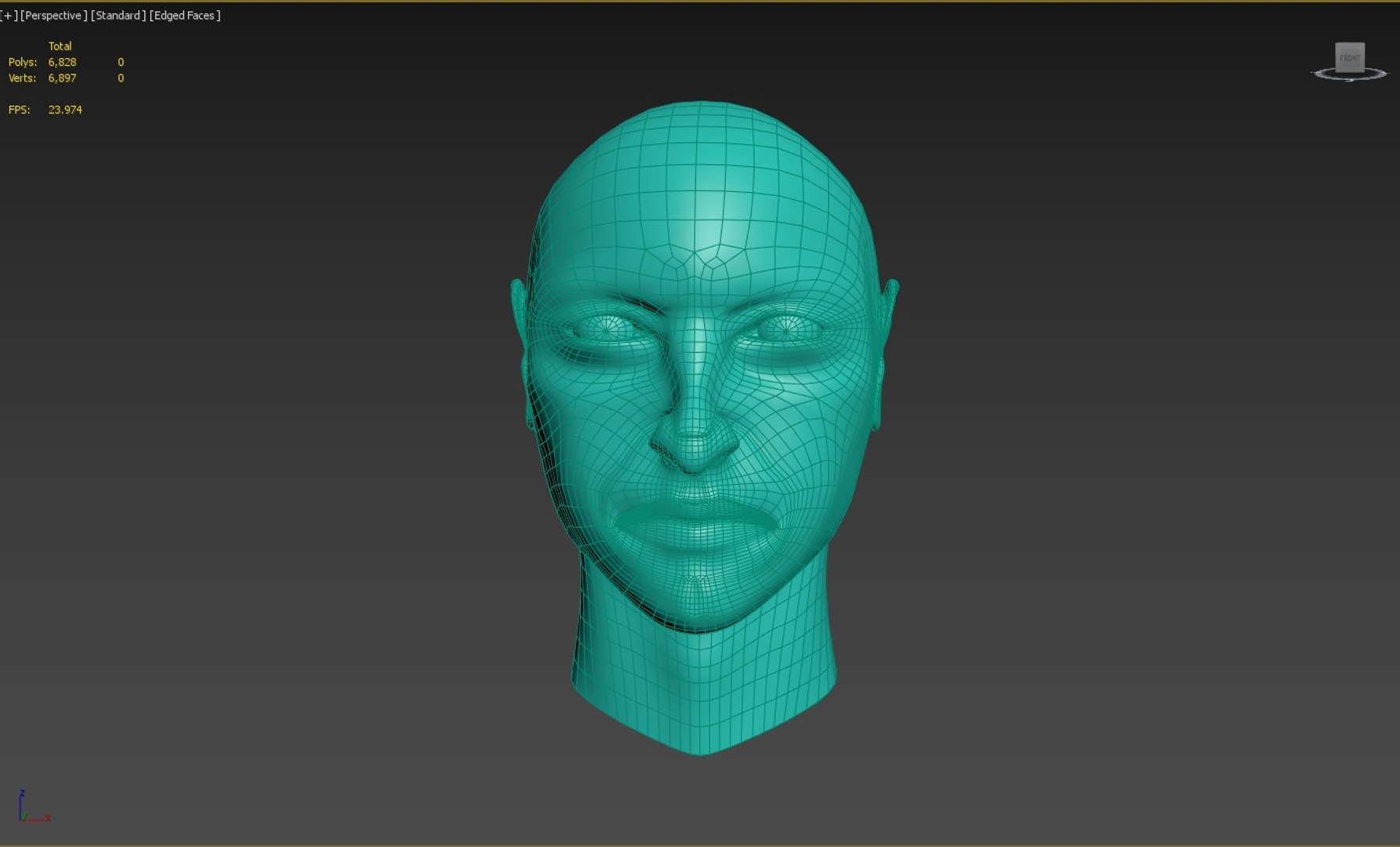 Face 1 3D Model - TurboSquid 1856634