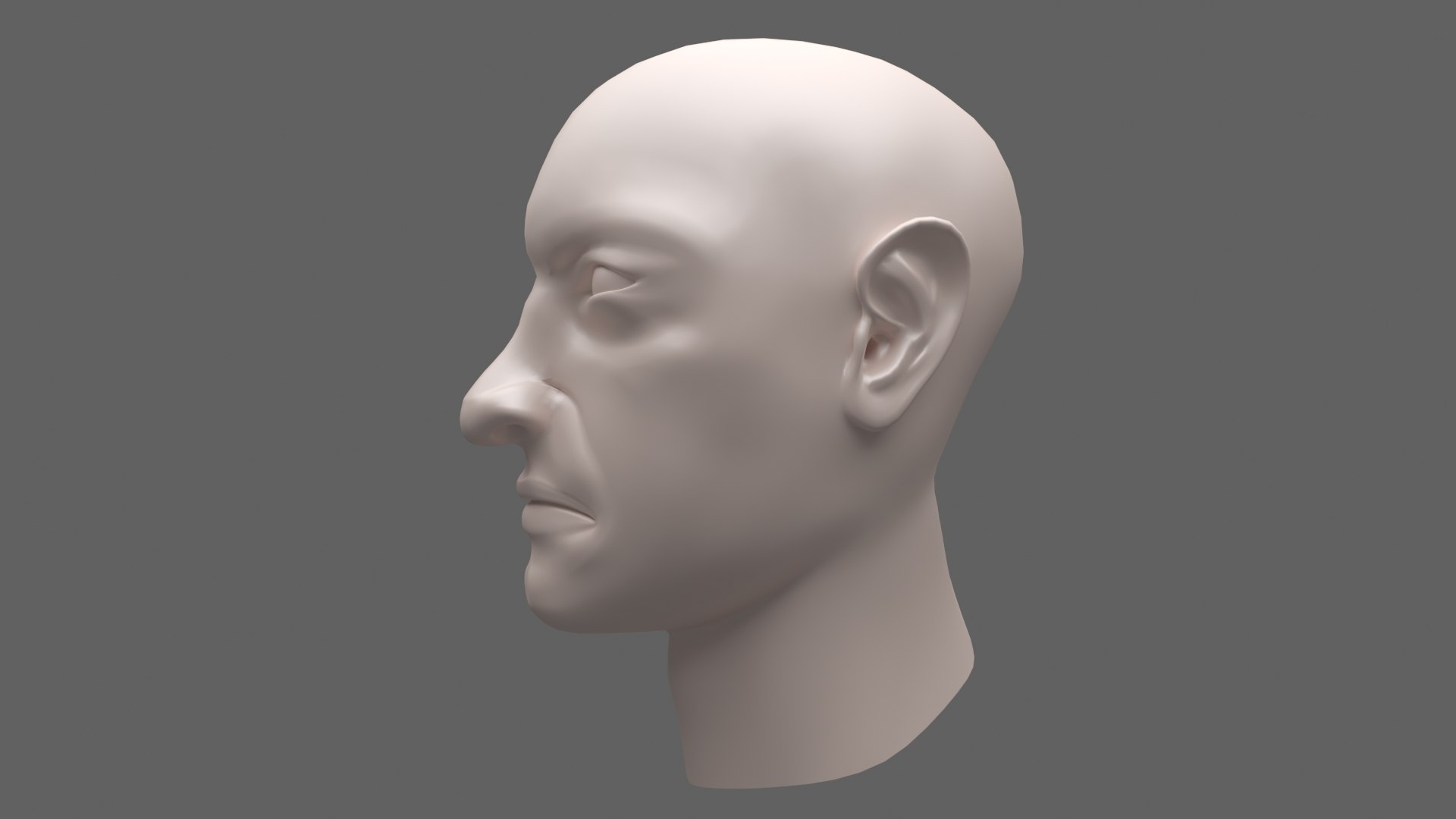 Face 1 3D Model - TurboSquid 1856634