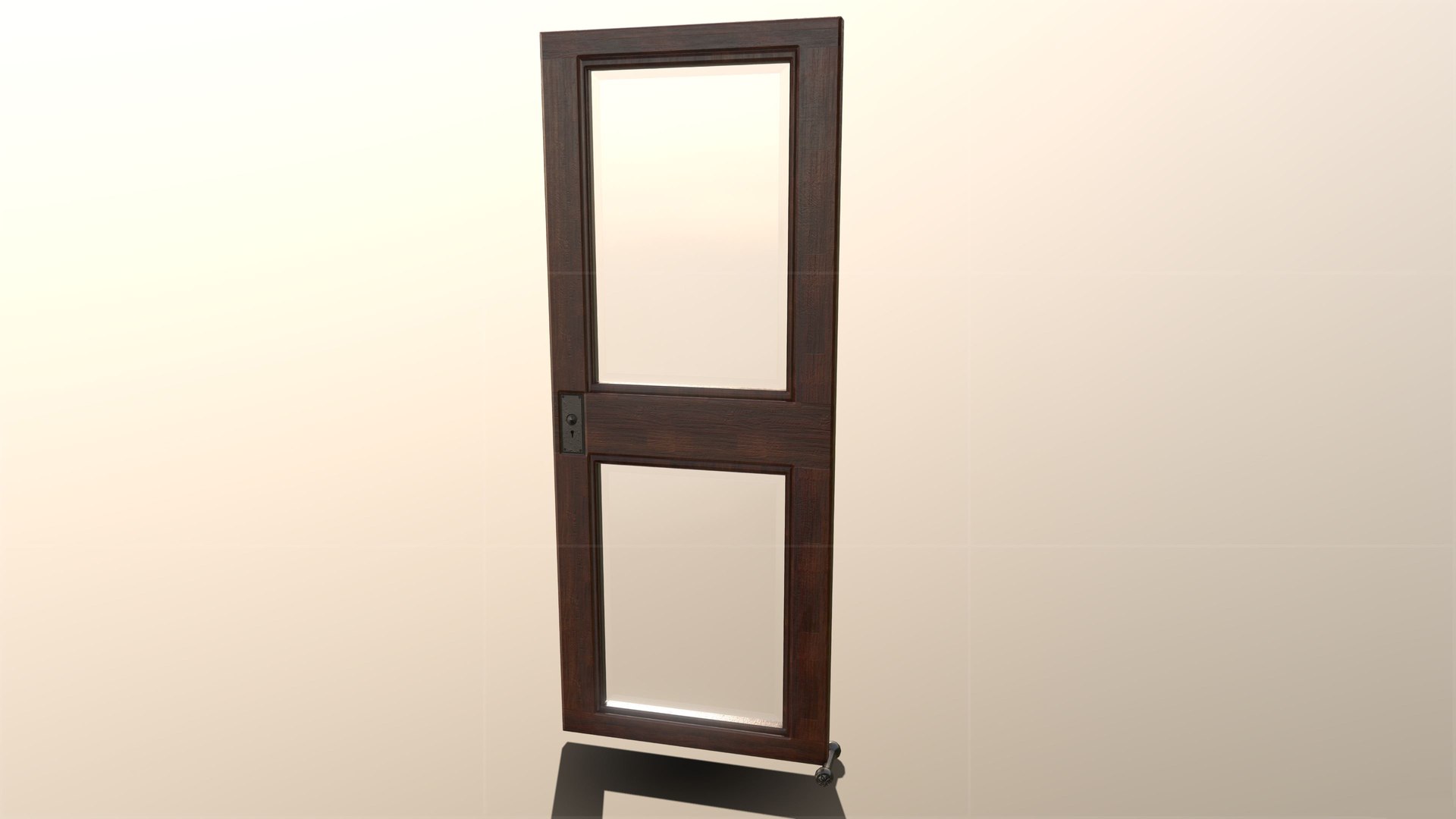 Low-poly Door 3D Model - TurboSquid 1451988