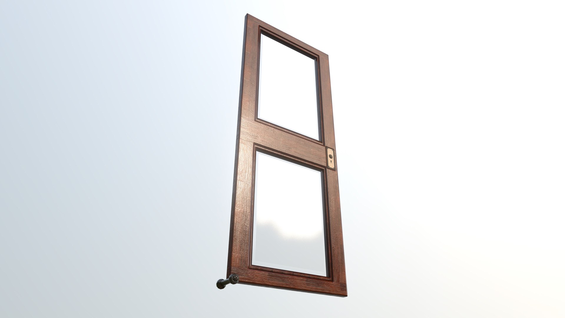 Low-poly Door 3D Model - TurboSquid 1451988