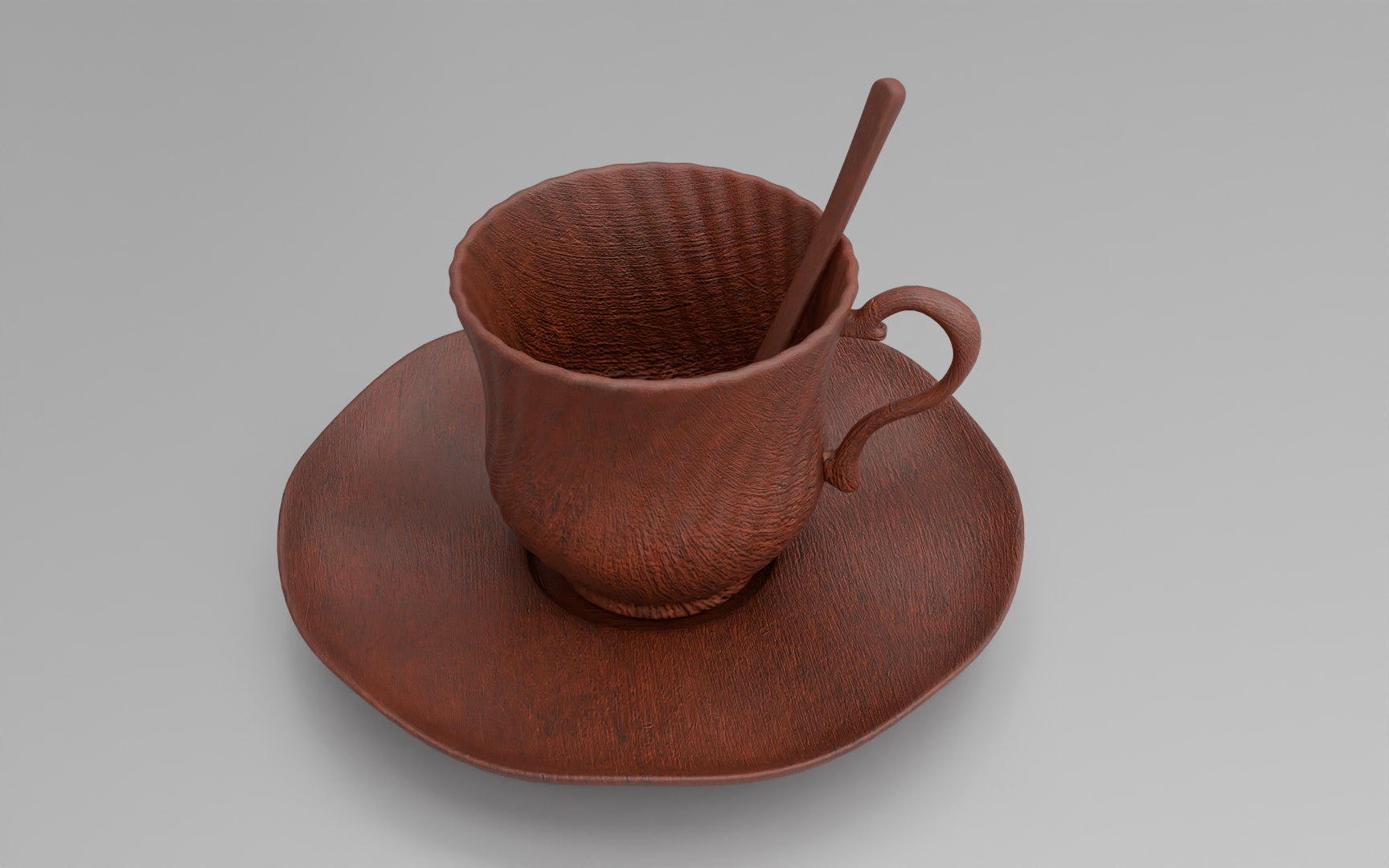 Wooden Cup Model - TurboSquid 2247812