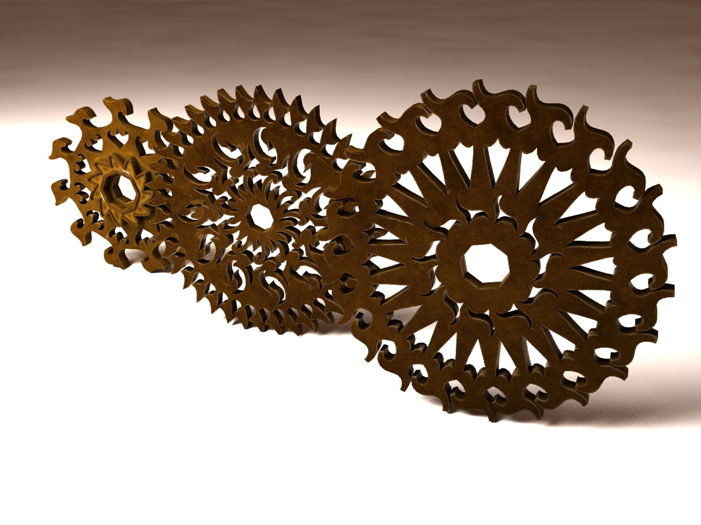 Steampunk Gear Pack 3D Model - TurboSquid 1229937