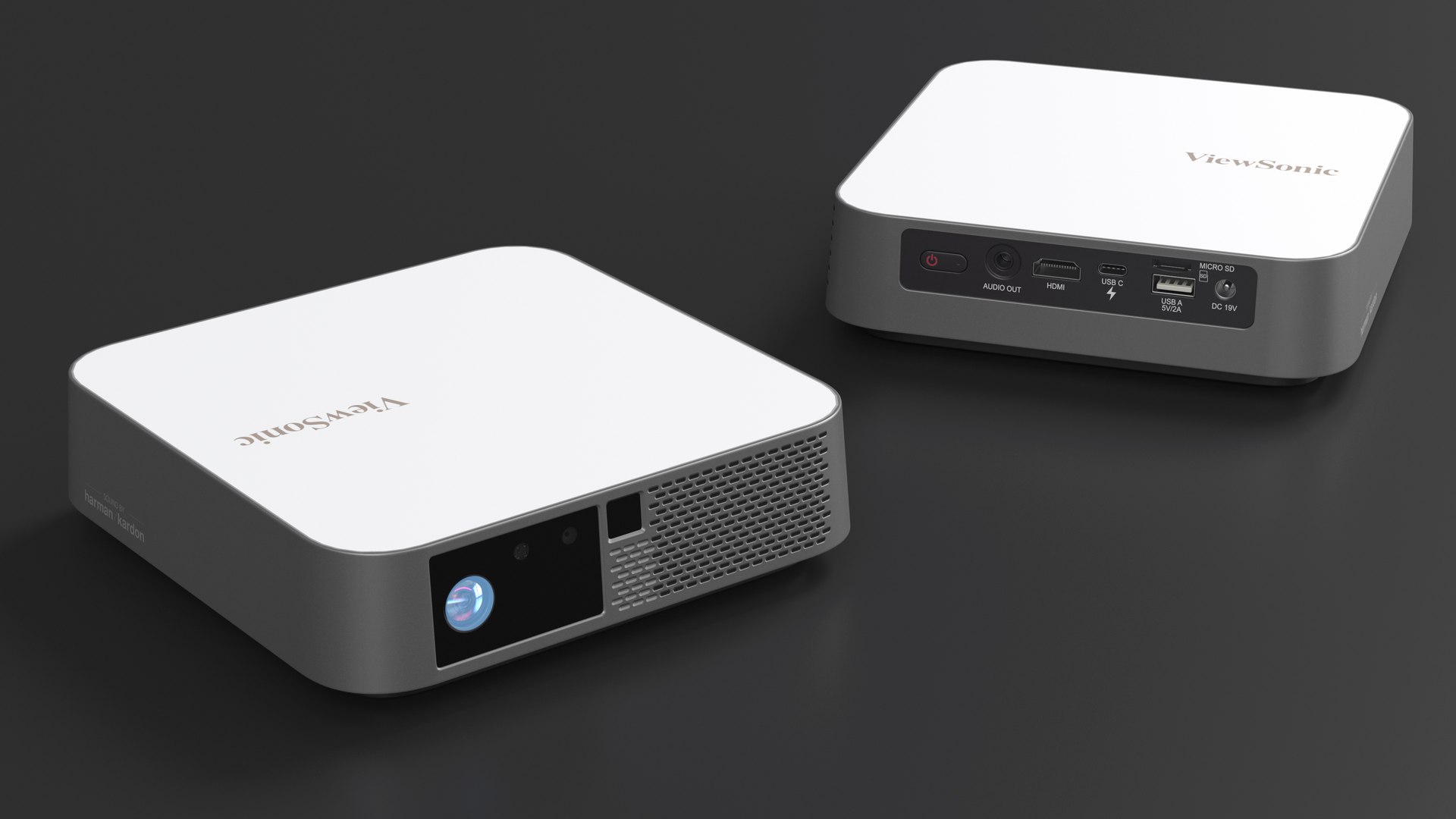 Projector ViewSonic M2e 1080p On State 3D - TurboSquid 2148896