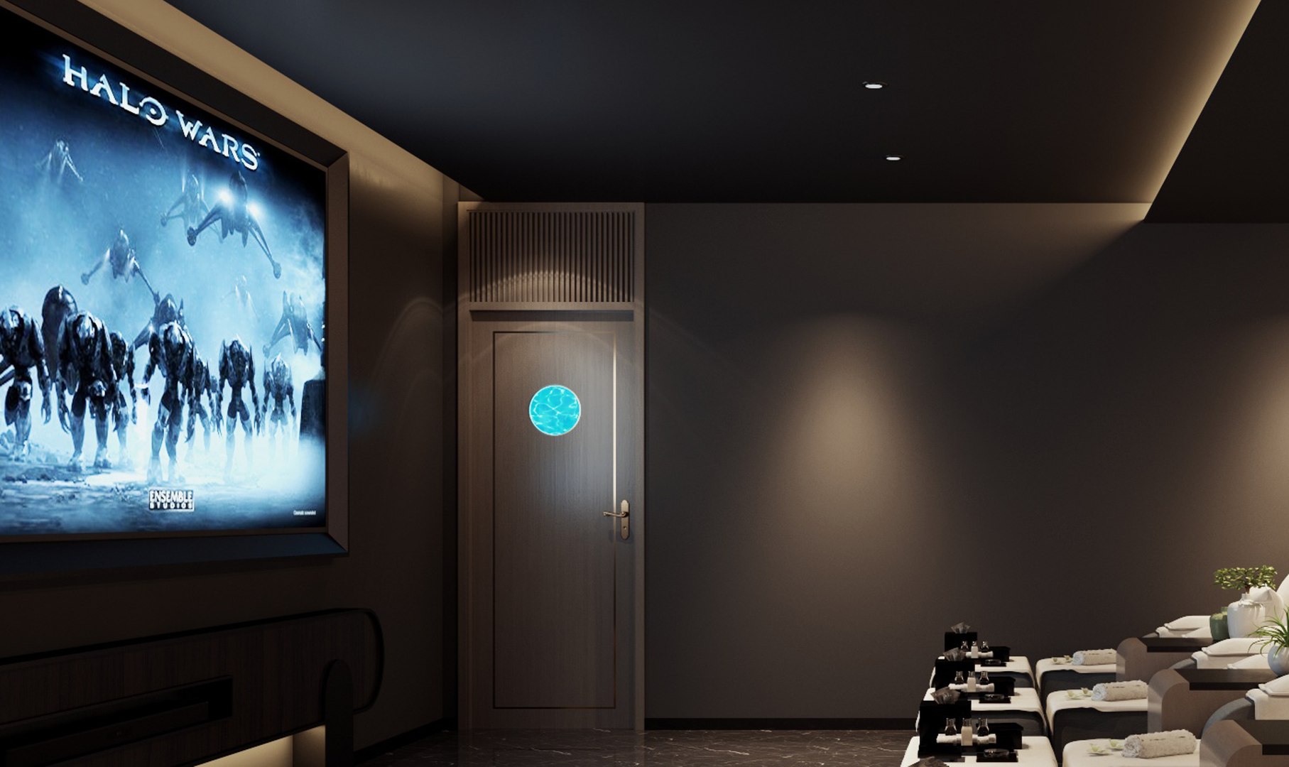 3D New Chinese style AV room model - TurboSquid 2057534