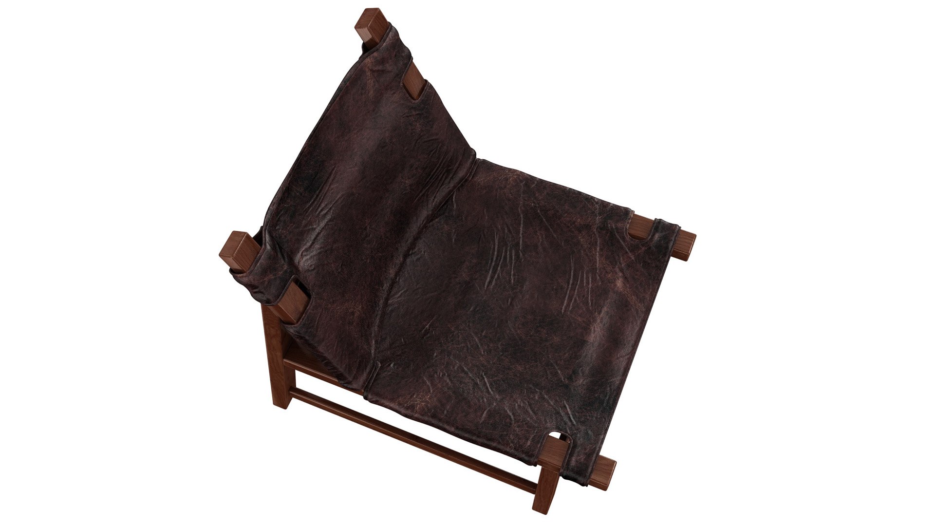 Primitive collections Winchester leather chair 3D model - TurboSquid ...