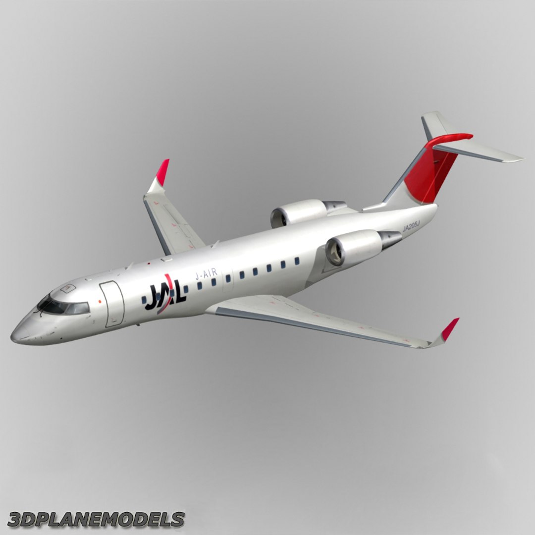 Max Bombardier Crj-200 Jal J-air