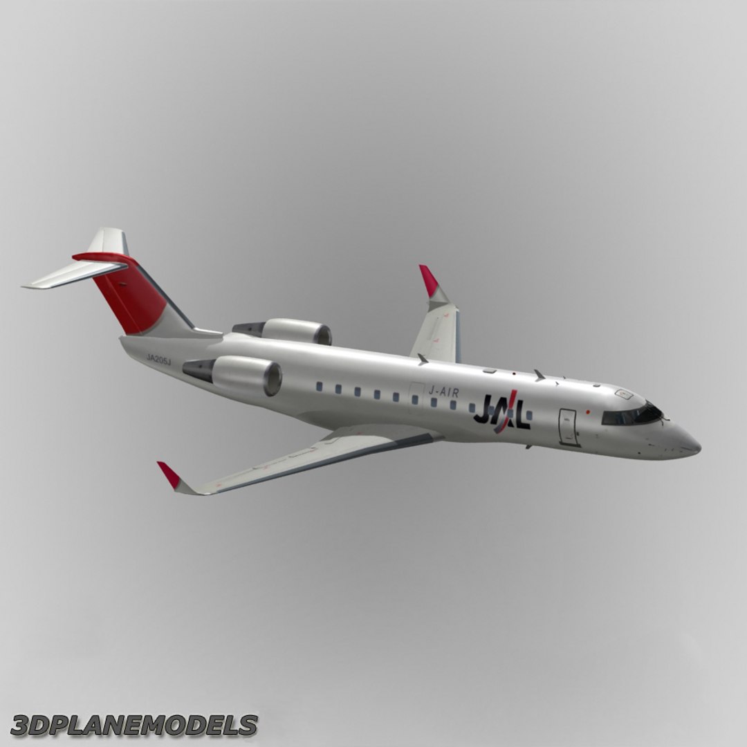 Max Bombardier Crj-200 Jal J-air