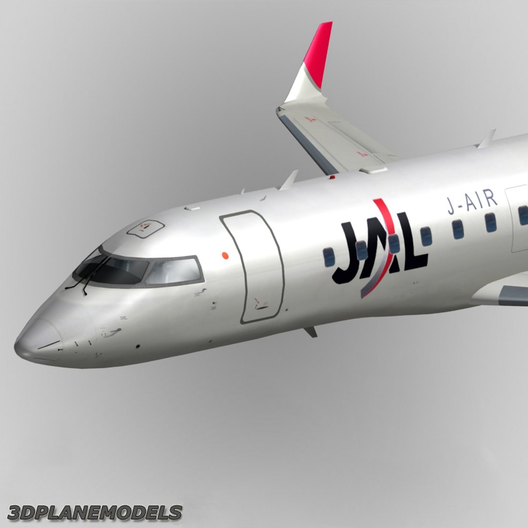 Max Bombardier Crj-200 Jal J-air