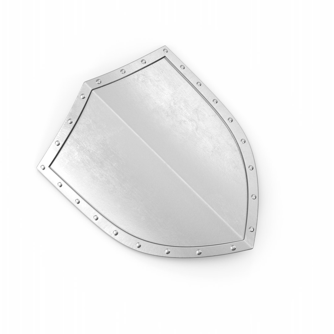 3D Steel Shield - TurboSquid 2168477