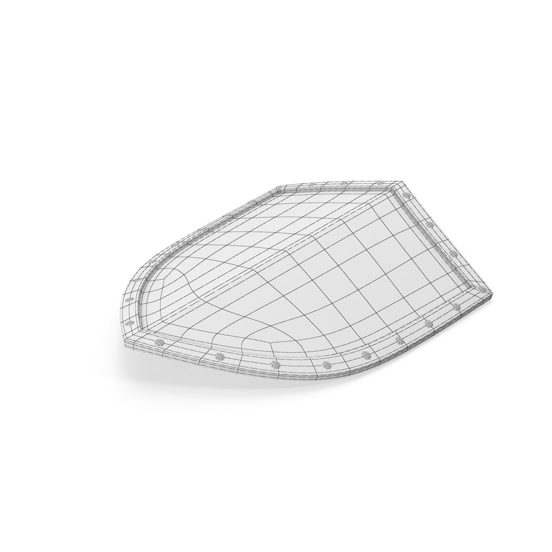 3D Steel Shield - TurboSquid 2168477