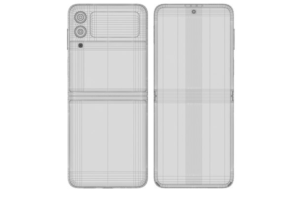 삼성 갤럭시 Z 플립 3 3D 모델 - TurboSquid 1779136