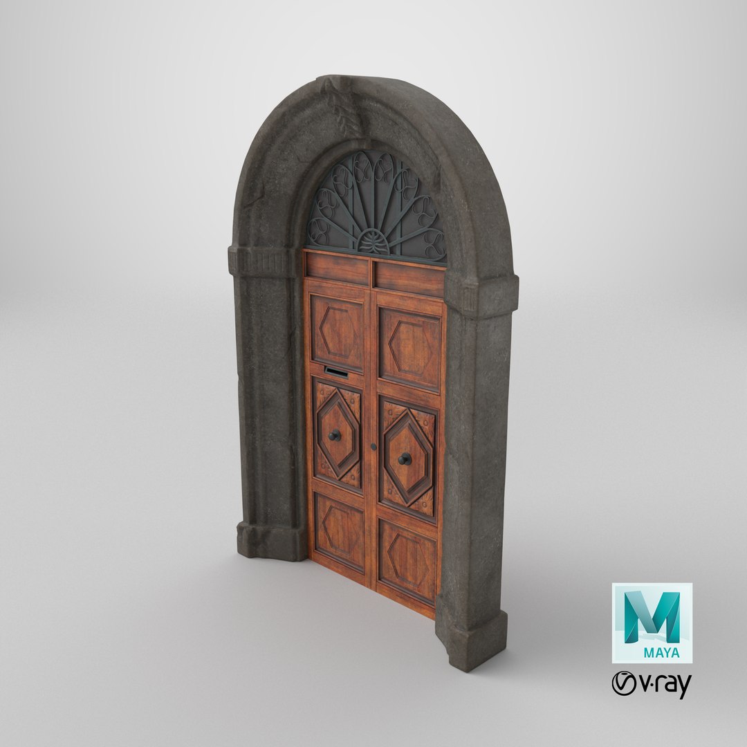 Exterior Door V2 3D Model - TurboSquid 1772108