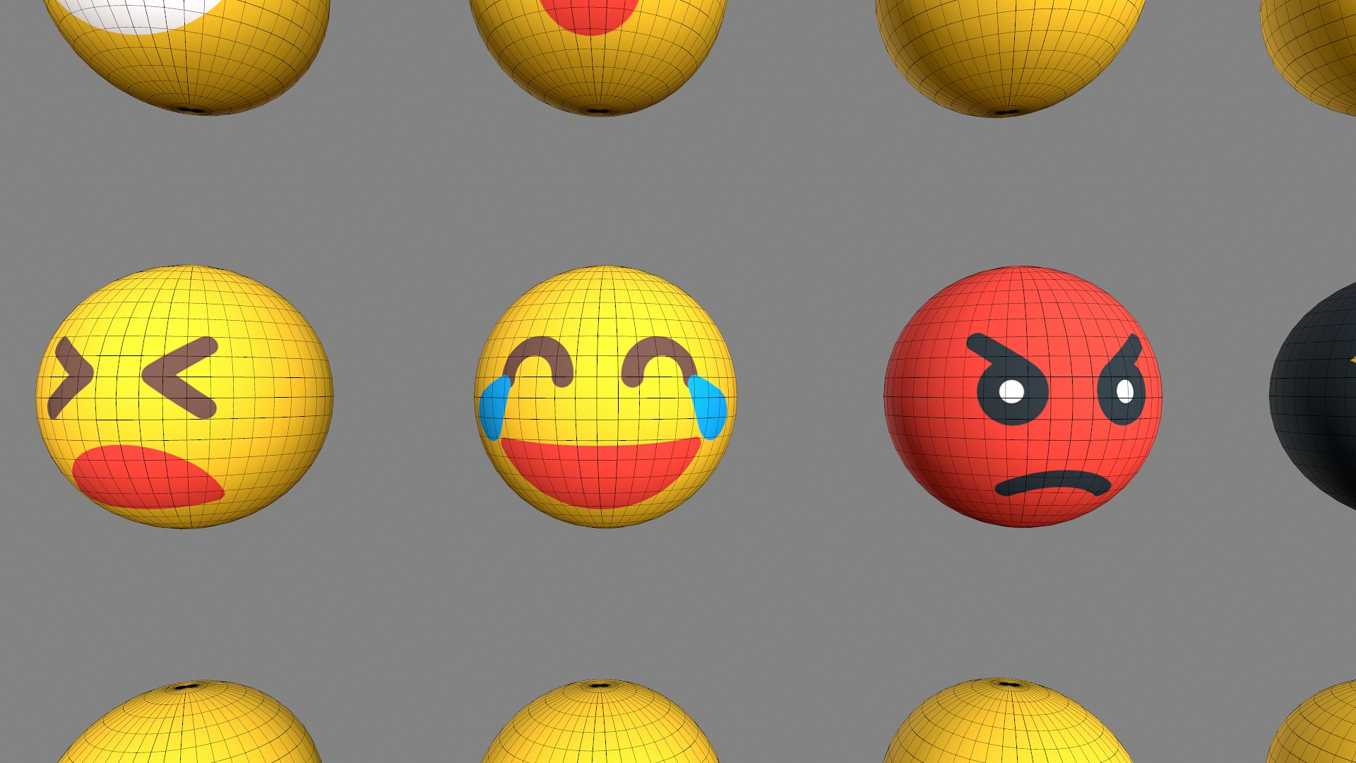 Emojis Emoticon Icon 3D Model - TurboSquid 1970098