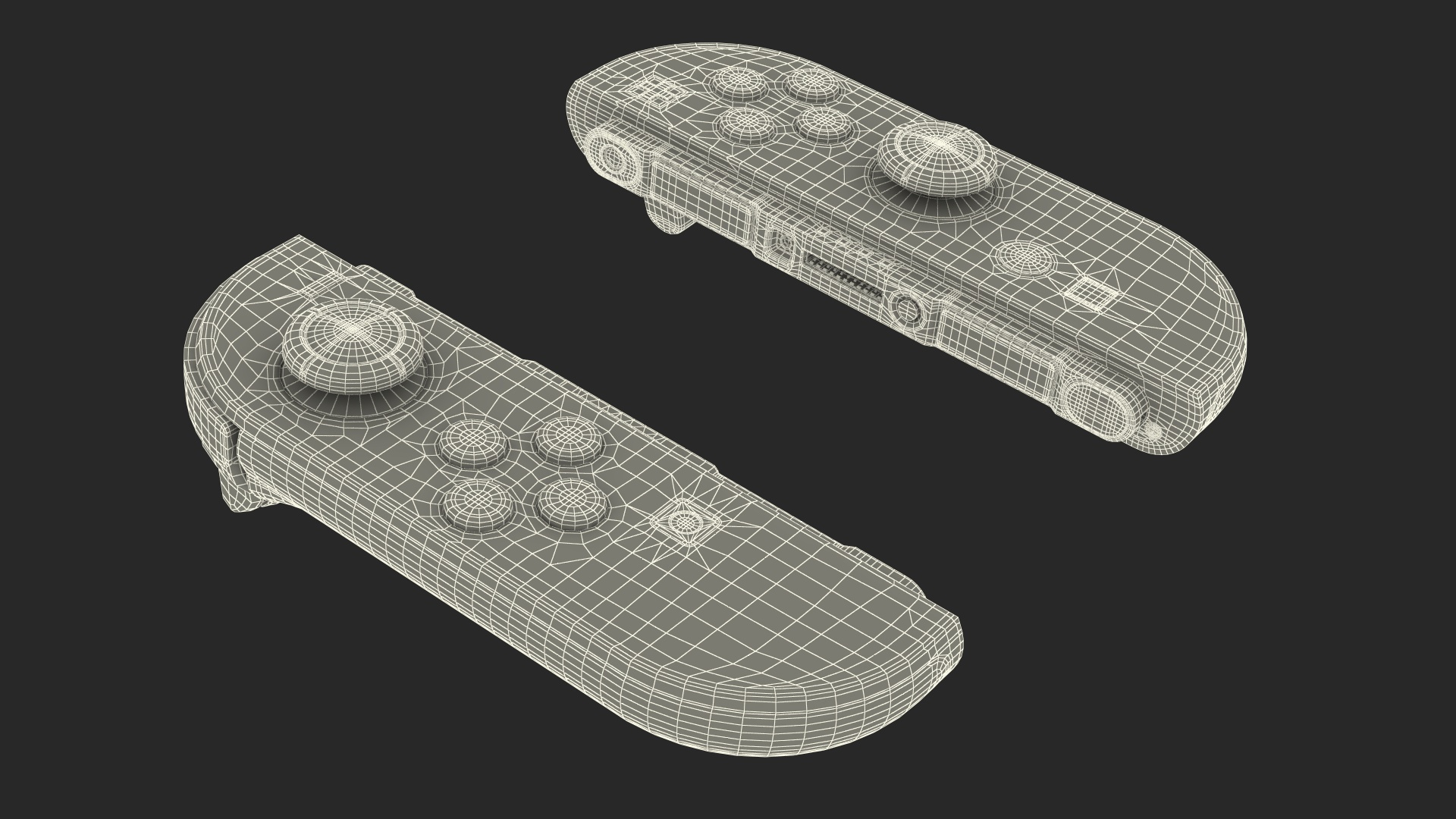 Wireless Game Controllers 3D Model - TurboSquid 2399441