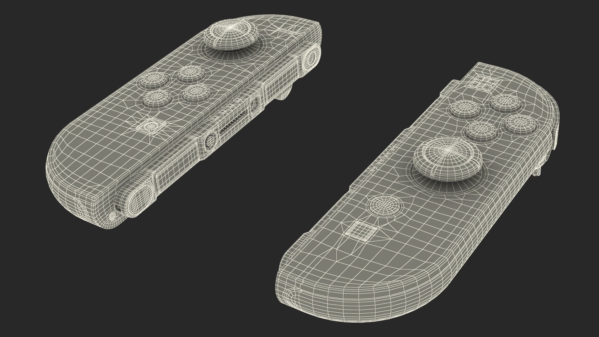 Wireless Game Controllers 3D Model - TurboSquid 2399441