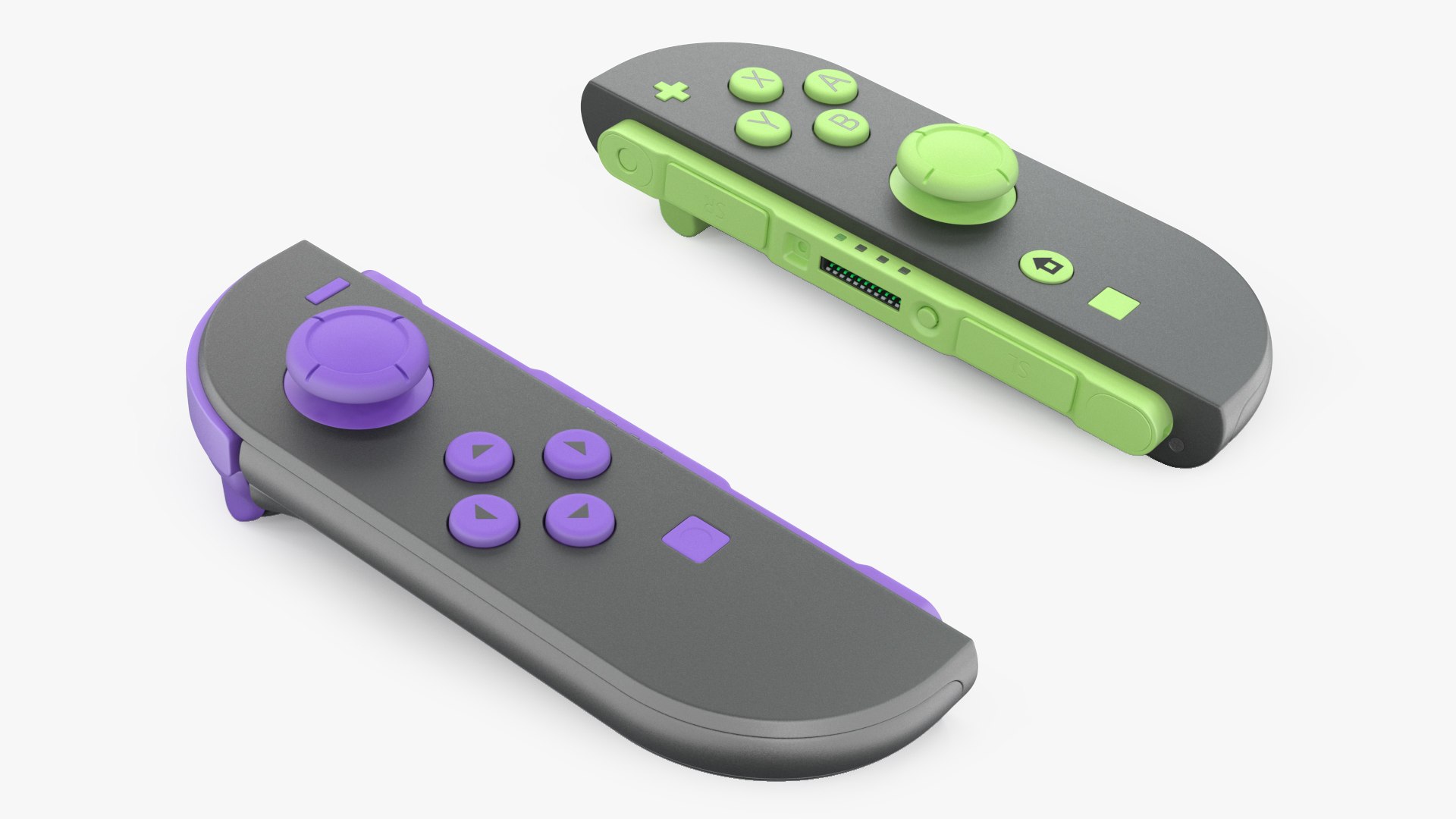 Wireless Game Controllers 3D Model - TurboSquid 2399441