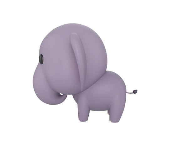Elephant character 3D model - TurboSquid 1663173