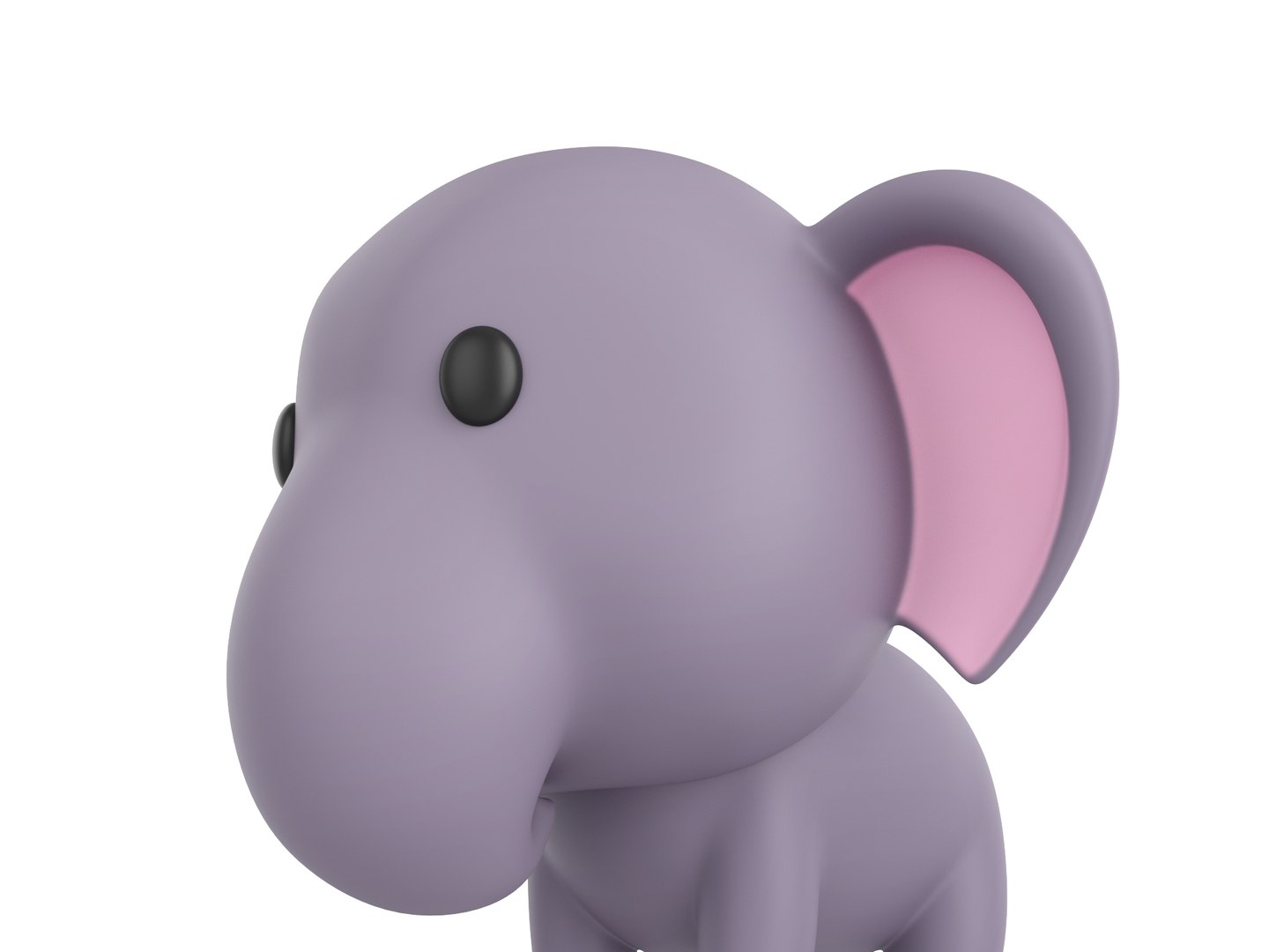 Elephant Character 3D Model - TurboSquid 1663173