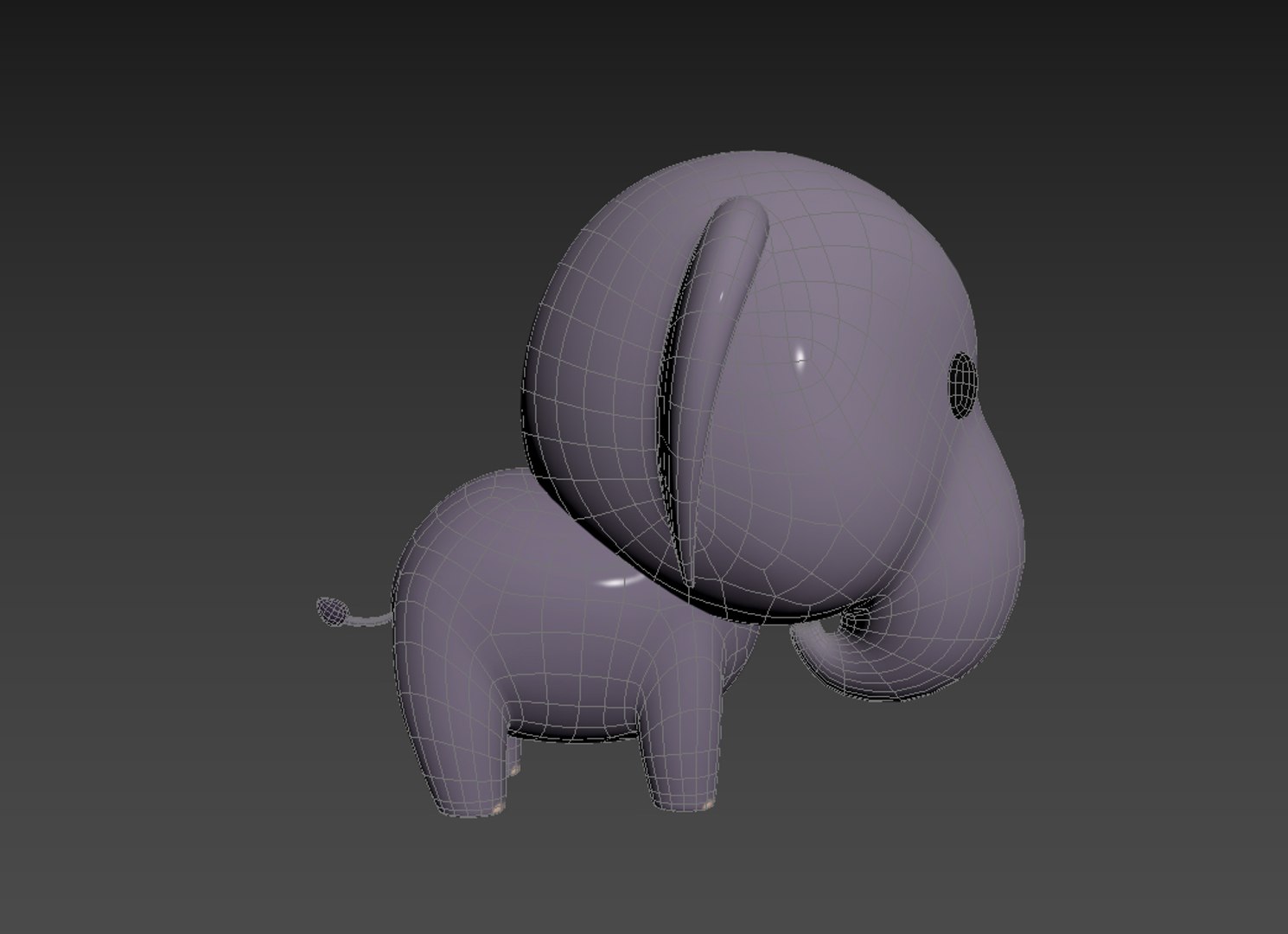 Elephant Character 3D Model - TurboSquid 1663173